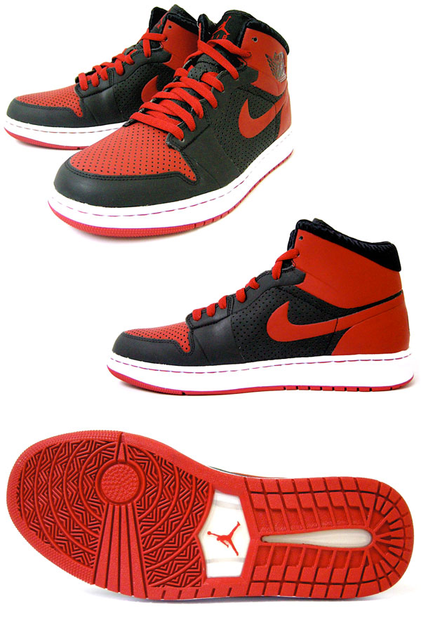 Air Jordan Alpha 1 - Black - Varsity Red - SneakerNews.com