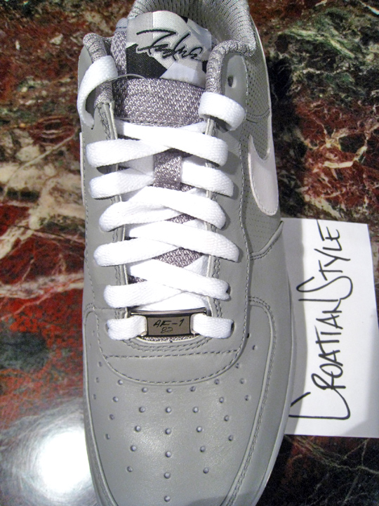Futura x Nike AF1 - Grey - Sample Available on eBay - SneakerNews.com