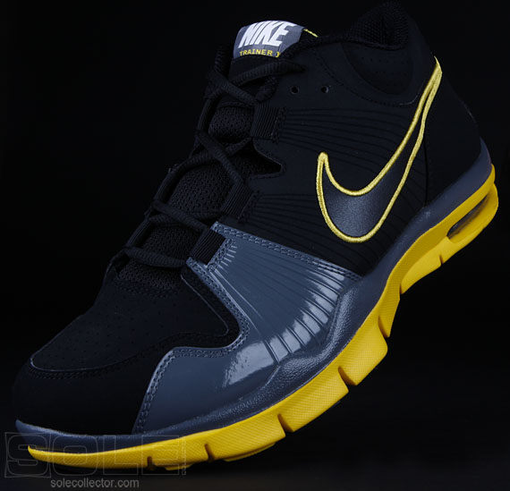 LIVESTRONG x Nike Trainer 1 - Black - Yellow - Grey - SneakerNews.com