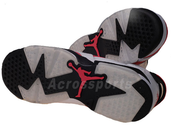 Air Jordan VI (6) GS - White - Coral Rose - Detailed Images ...