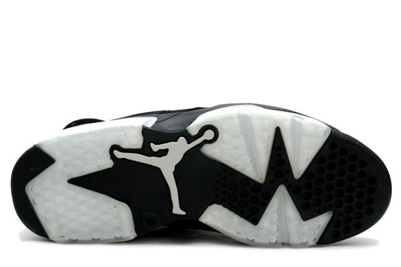 Air Jordan VI (6) Low 2002 Retro - Black - Metallic Silver ...