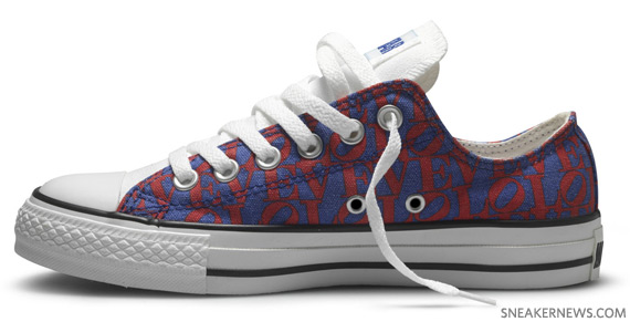 Converse All Star Robert Indiana - LOVE - White - Black + Blue - Red ...