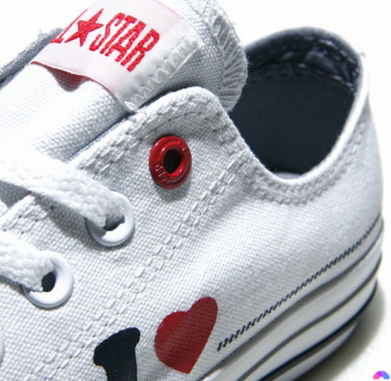 Converse (PRODUCT) RED - Chuck Taylor High + Low - 'I Heart ...' Pack ...