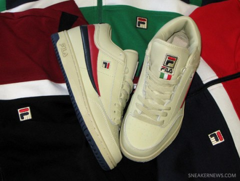 Fila T-1 Mid + Classic Apparel - SneakerNews.com