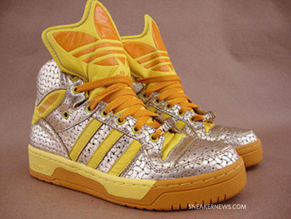 Jeremy Scott x adidas Originals - JS Logo Attitude Hi - Metallic Silver ...