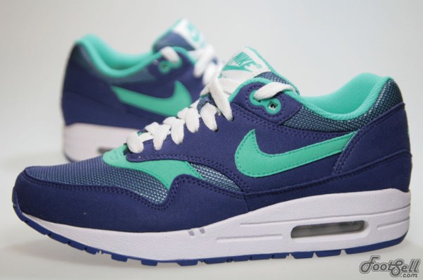 Nike WMNS Air Max 1 - Violet - Menthol - White - SneakerNews.com