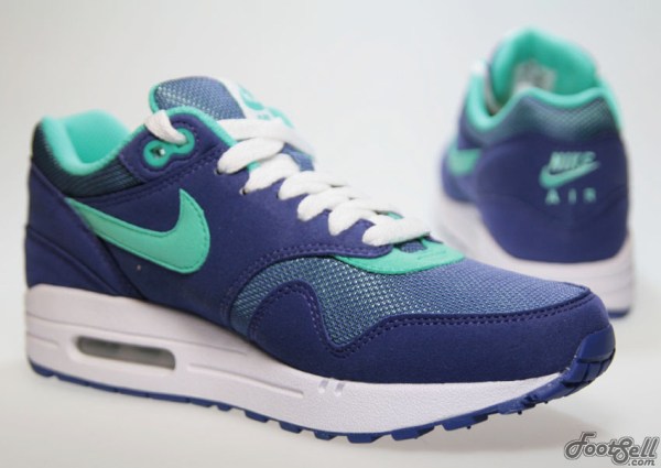 Nike WMNS Air Max 1 - Violet - Menthol - White - SneakerNews.com