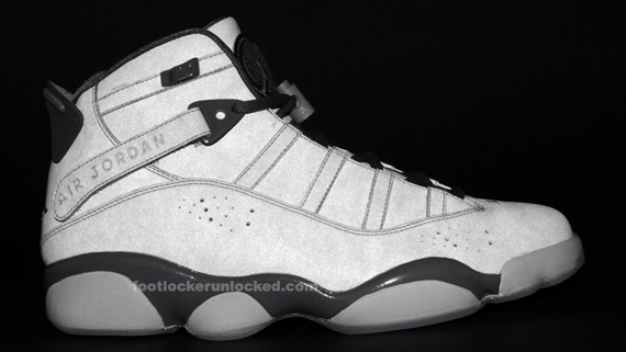 Air Jordan Six Rings - Full 3M - Metallic Silver - Light Graphite ...