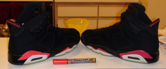 Air Jordan VI (6) - Varsity Red Turned into Infrared - SneakerNews.com