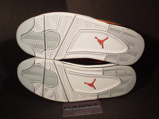 Air Jordan IV (4) Laser - White - Varsity Red - Midnight Navy | Sample ...