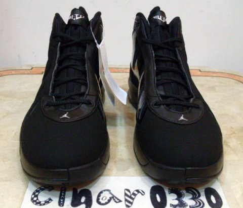 Air Jordan Melo M7 - Black - Metallic Silver - SneakerNews.com