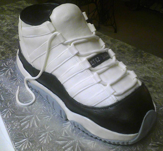 Air Jordan XI 'Concord' Birthday Cake - SneakerNews.com