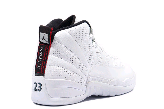 Air Jordan XII (12) 2009 Retro - "Rising Sun" - White - Varsity Red ...