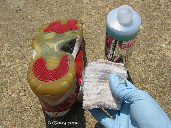 How To Restore Yellowed Soles with Sea Glow - SneakerNews.com