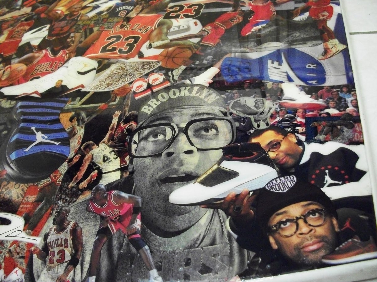 Michael Jordan Collage Backboard @ Sole Fly - SneakerNews.com