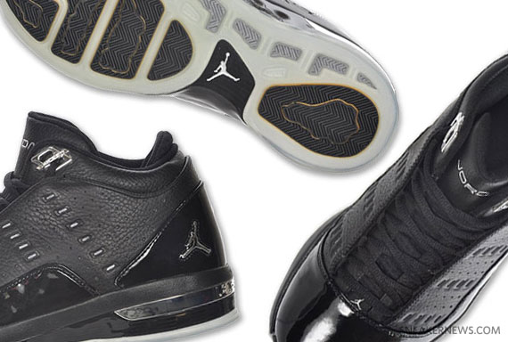 Air Jordan One6 One7 - Black - Metallic Silver | Available ...