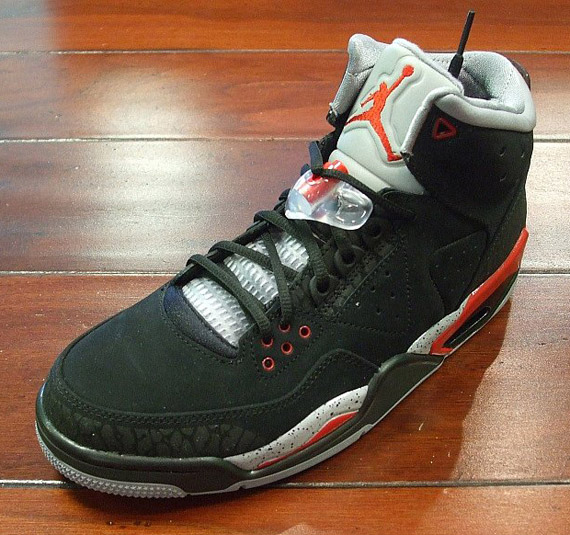 Jordan Rare Air - Black - Red - Cement | Available - SneakerNews.com