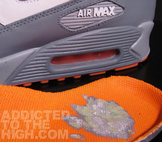 Nike Air Max 90 'Pigeon' by MizzeeCustoms - SneakerNews.com