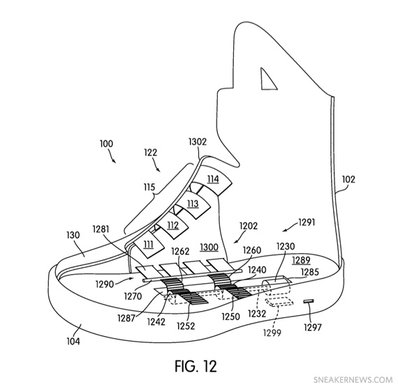 Nike Files Patent for Auto-Lacing System - Possible Nike Air Mag ...