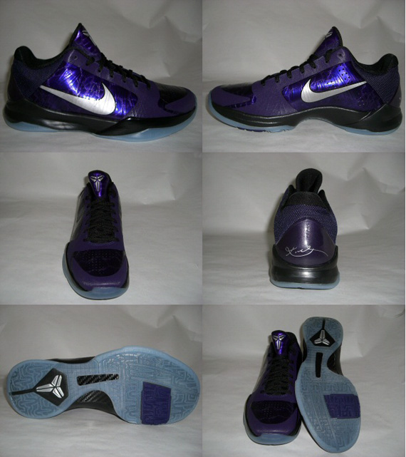Nike Zoom Kobe V (5) - Ink - Metallic Silver | New Images - SneakerNews.com