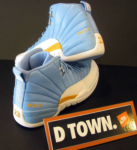 Air Jordan XII (12) Retro - Carmelo Anthony PE - SneakerNews.com