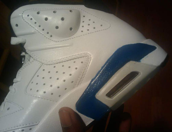 Air Jordan VI (6) 'September Blue' Custom by Gonzo4of9 - SneakerNews.com