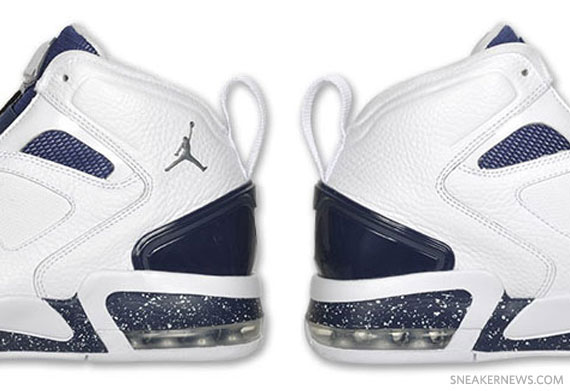Air Jordan Ol' School IV - White - Midnight Navy - SneakerNews.com
