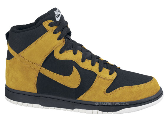 Nike Dunk High - Gold Dart - Black - Sail - SneakerNews.com