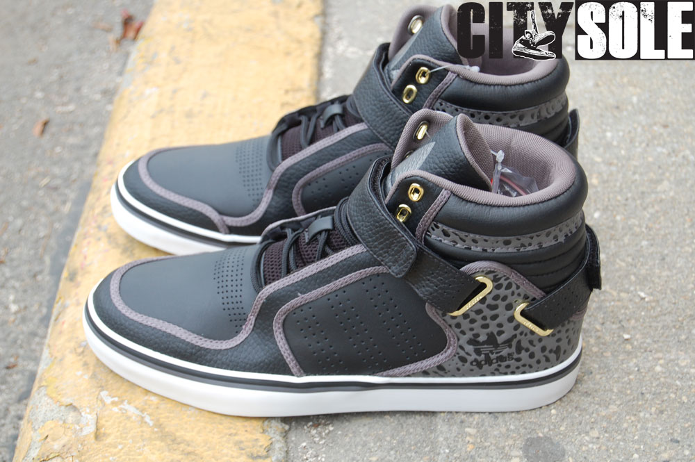 adidas Originals Adi Rise Mid - Light Black - Iron - White ...