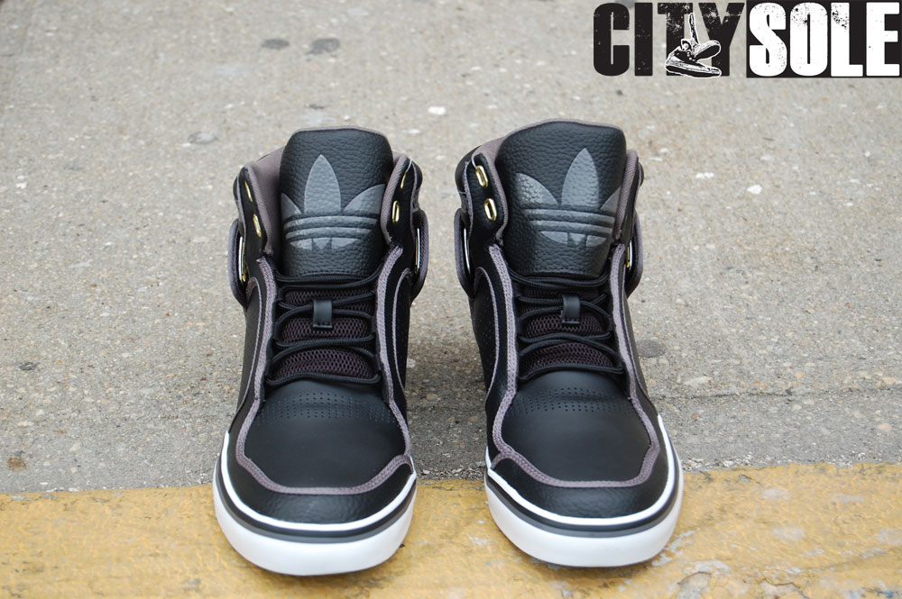 adidas Originals Adi Rise Mid - Light Black - Iron - White ...