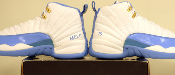 Air Jordan XII (12) – Carmelo Anthony Home PE - SneakerNews.com