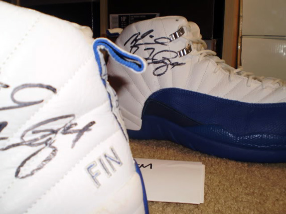 Air Jordan XII (12) – Michael Finley Autographed Game-Worn Mavs PE ...