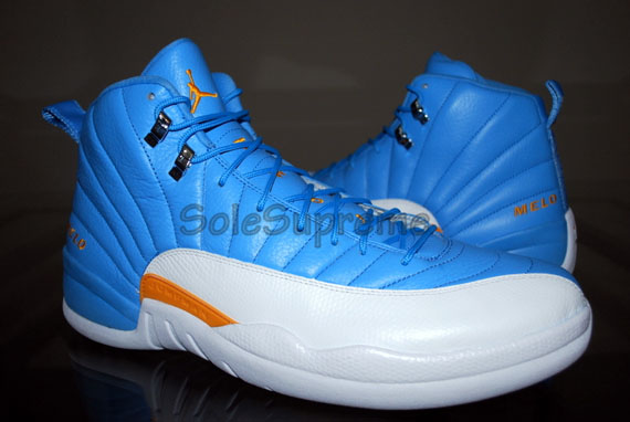 Air Jordan XII (12) – Carmelo Anthony Away PE | Available on eBay ...