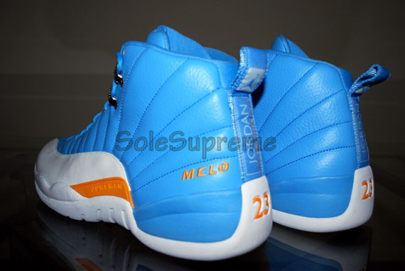 Air Jordan XII (12) – Carmelo Anthony Away PE | Available on eBay ...