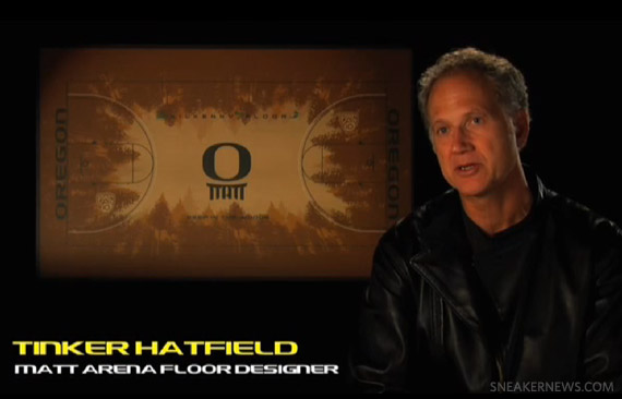 New Oregon Ducks Court Designed by Tinker Hatfield - SneakerNews.com