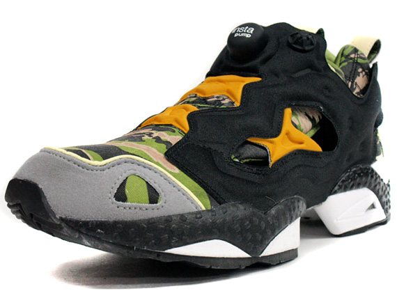 mita sneakers x Reebok Insta Pump Fury – Tiger Camo - SneakerNews.com