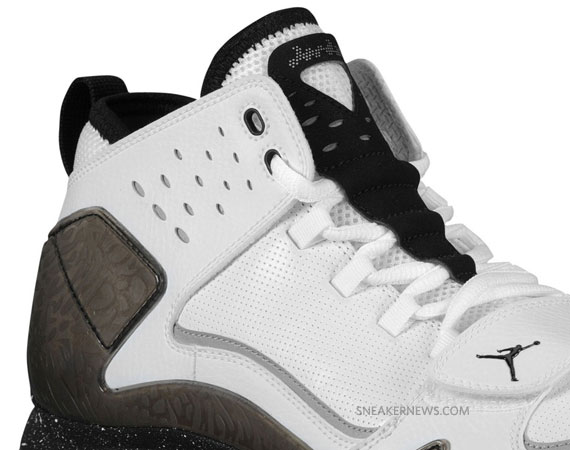 Jordan Evolution ’85 – White – Black – Metallic Silver - SneakerNews.com
