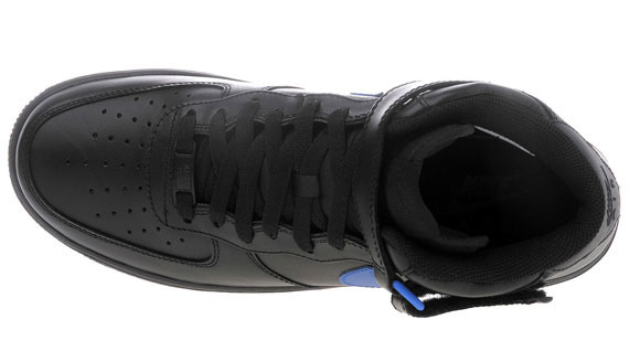 Nike Air Force 1 Mid '07 - Black - Royal Blue - SneakerNews.com