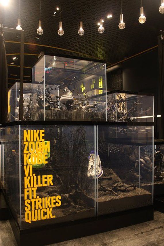 Nike Zoom Kobe VI 'Snake Tank' Display @ Nike Vault - SneakerNews.com