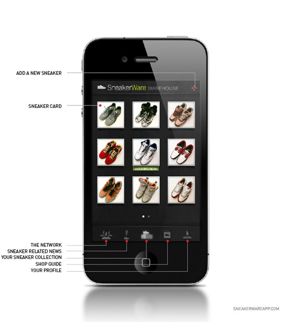 SneakerWare iPhone App - SneakerNews.com