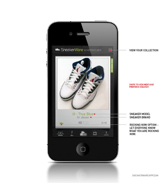 SneakerWare iPhone App - SneakerNews.com