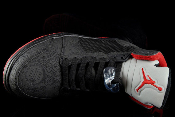Air Jordan Prime 5 Laser – Black – Varsity Red | Available ...