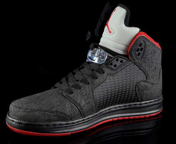 Air Jordan Prime 5 Laser – Black – Varsity Red | Available ...