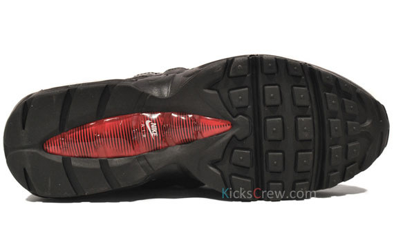 Nike Air Max 95 – Black – Varsity Red – Patent Leather | Available ...