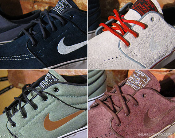 Nike SB Zoom Stefan Janoski Low & Mid - Fall 2010 Colorways ...