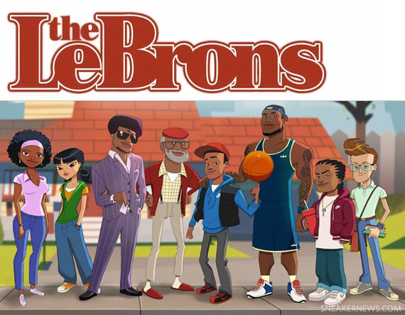 LeBron James Introduces "The LeBrons" Animated Series - SneakerNews.com