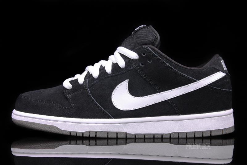 Nike SB Dunk Low Pro - Black - White - SneakerNews.com