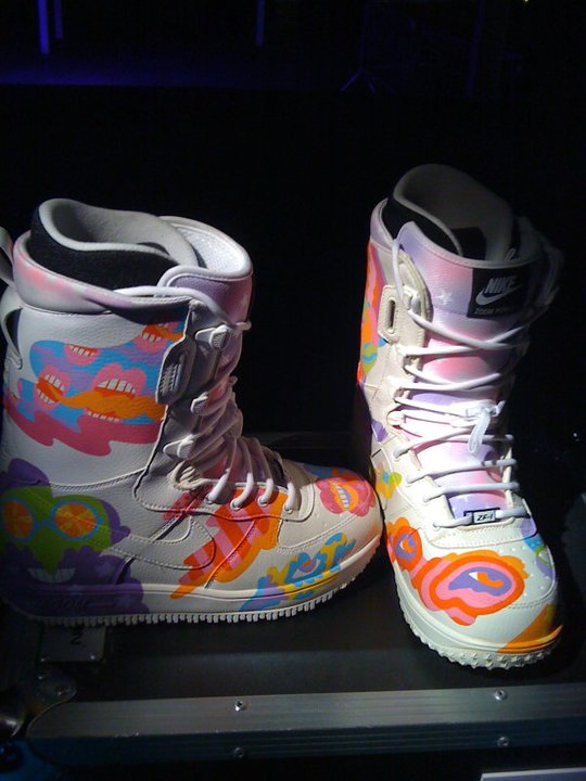 Nike Snowboarding Zoom Force 1 Customs @ Winter Shoe Shine ...
