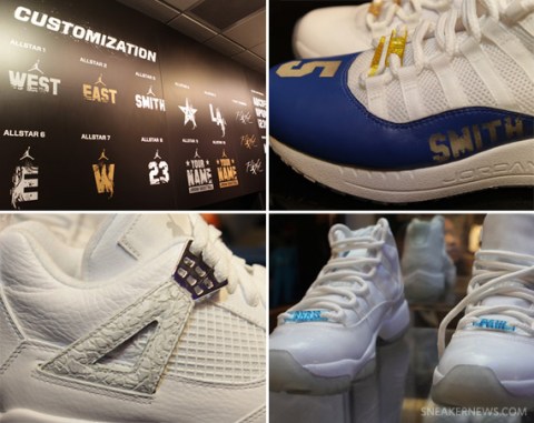 Jordan Brand Customization Station @ Footaction, Culver City ...