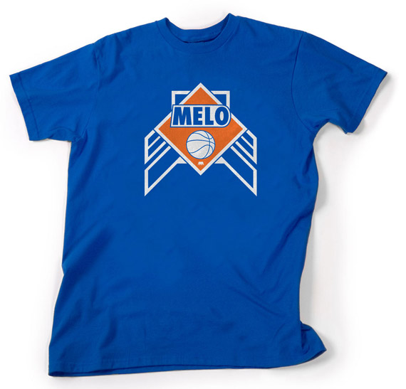 UNDRCRWN 'MELO' New York Knicks T-Shirt - SneakerNews.com